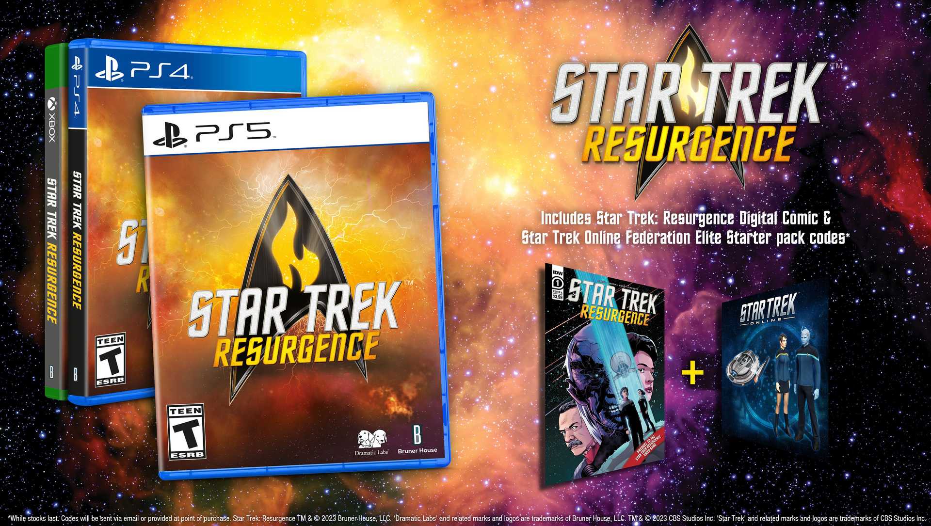 The Final Frontier, On Disc and In-Store - Star Trek Resurgence